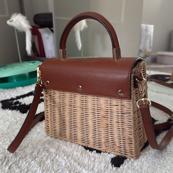 Bags | Wicker Purse | Poshmark